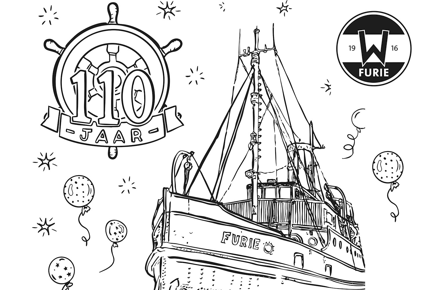 Feestelijk programma 110-jarig jubileum in 2026 - Furie Maassluis
